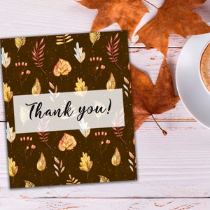 Watercolor Fall Digital Papers | Cozy Autumn Leaves Plaid Pumpkins ...