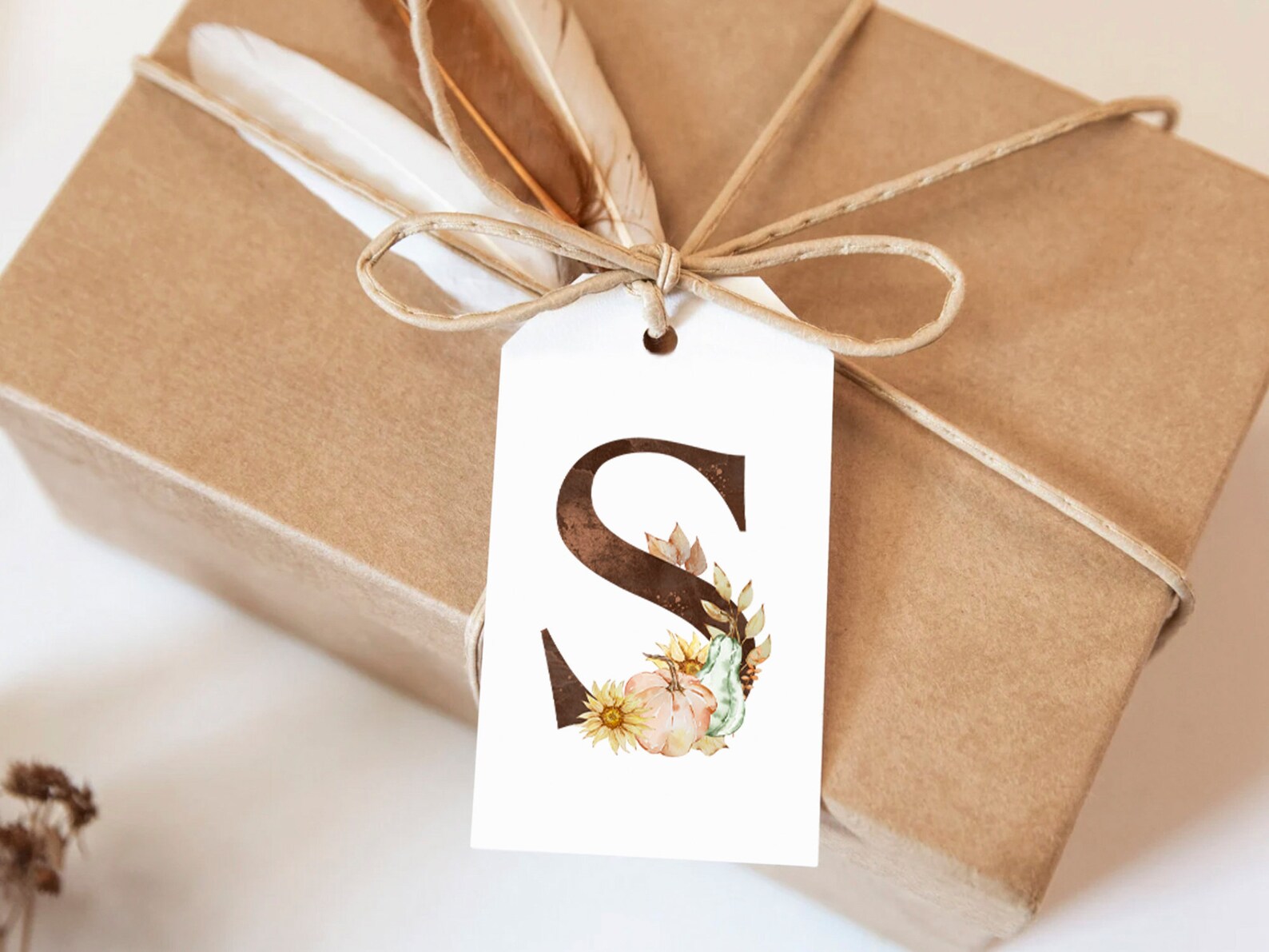 Watercolor Pumpkin Alphabet Clipart Boho Letters Autumn - Etsy