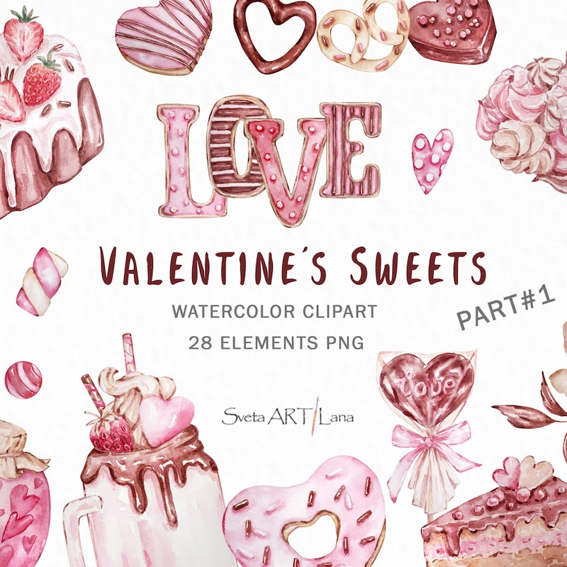 Valentine Sweets - Etsy
