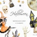 Watercolor Horror Fall Coffee Clipart Png Halloween Coffee Png Fall ...