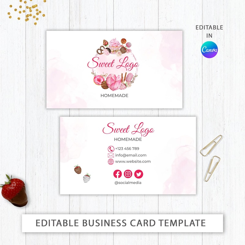 Bakery Business Card - Etsy