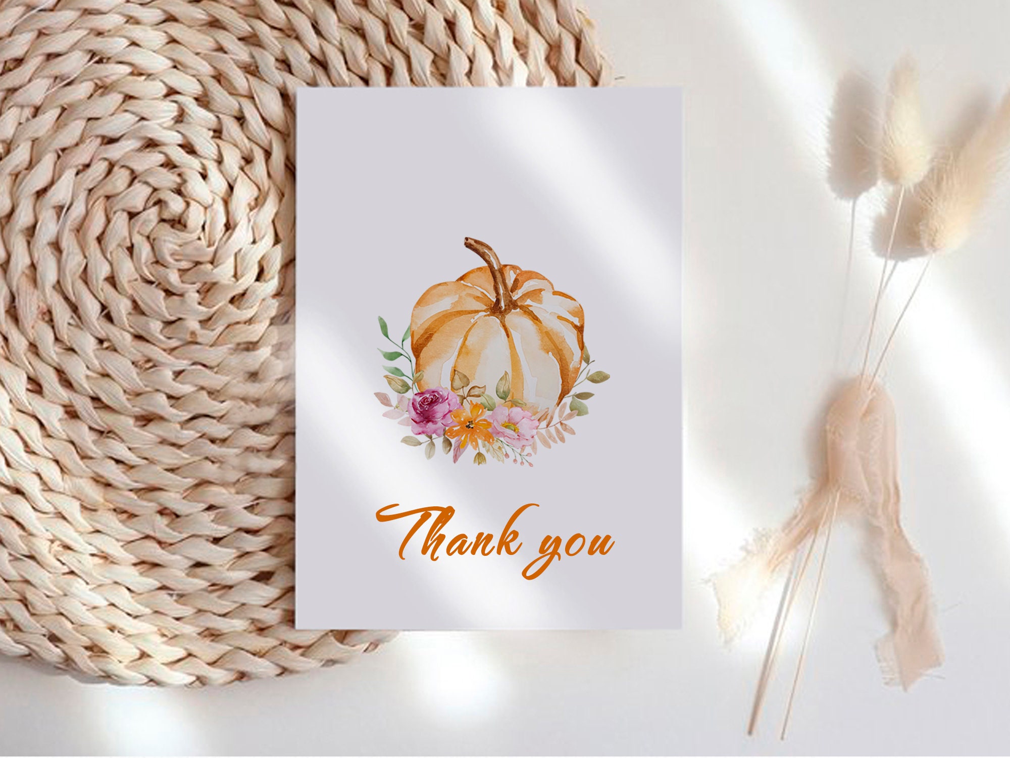 Watercolor Pumpkin Clipart Autumn Pastel Pumpkins Floral - Etsy