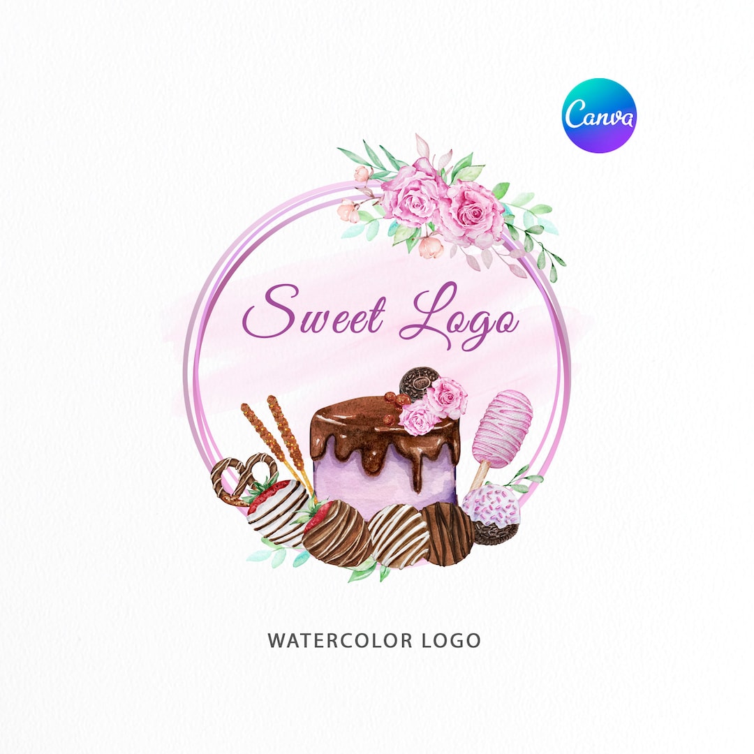 Bakery Logo Chocolate Cake | Strawberry Chocolate | Cakesicle Logo ...