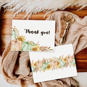 Watercolor Thanksgiving Frame Clipart | Holiday Pumpkin PNG | Autumn ...