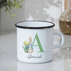 Peter Rabbit Green Alphabet Clipart | Watercolor Cute Bunny PNG | Peter ...