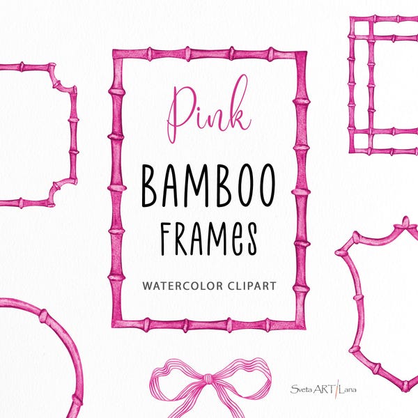 Bamboo Stencil - Etsy