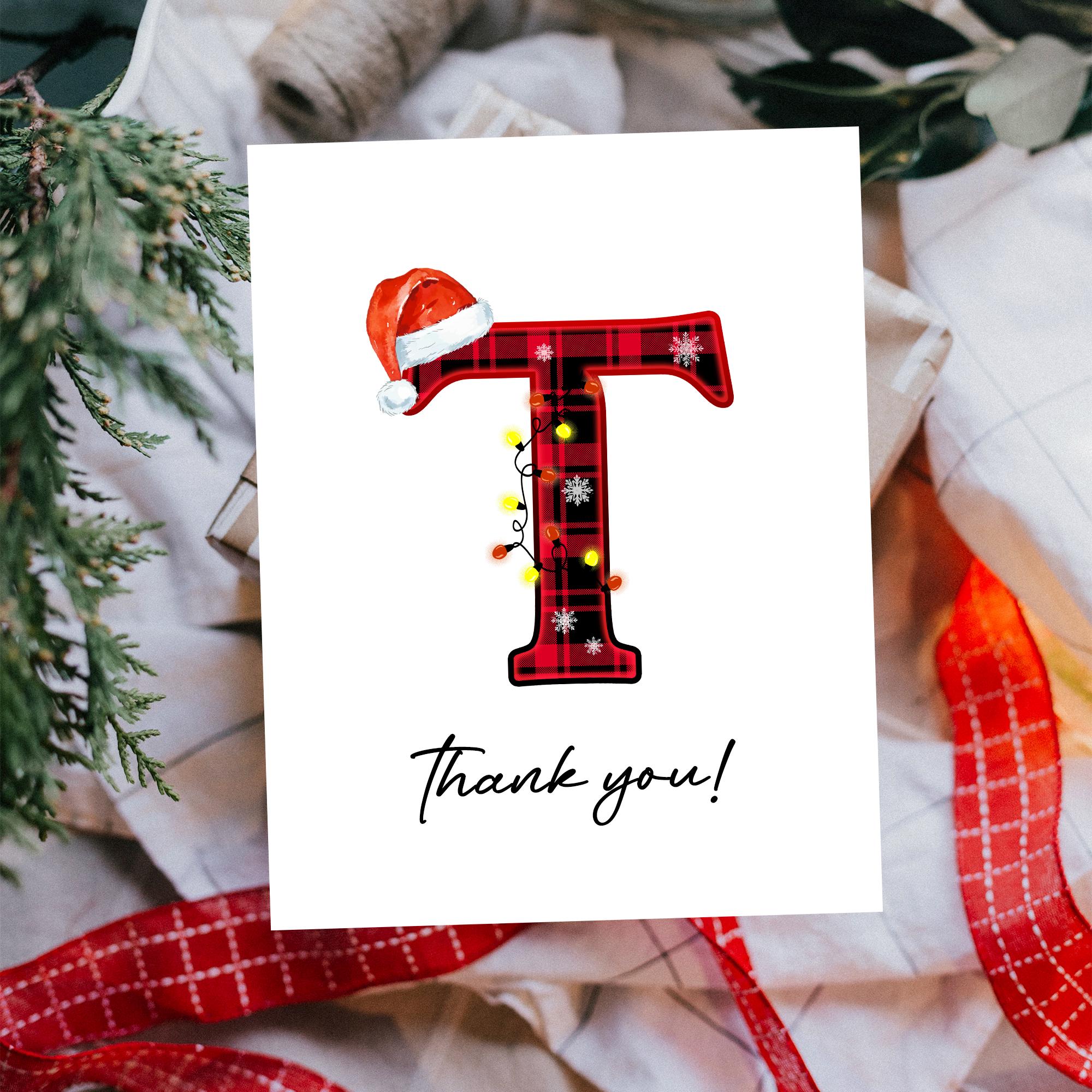 Christmas Plaid Alphabet Clipart | Red Plaid Letters | Christmas Plaid ...