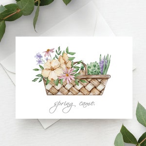 Watercolor Spring Garden Flowers Clipart Bouquet Flowers - Etsy