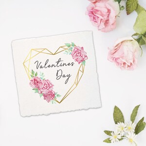 Watercolor Heart Valentine Wreath Boho Clipart, Valentines Day Frame ...