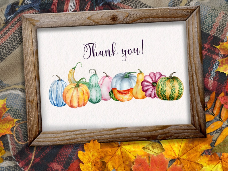 Watercolor Pumpkin Clipart Autumn Pumpkins Clip Art Fall - Etsy