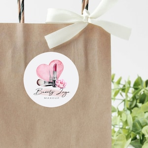 Watercolor Beauty Logo | Cosmetic Logo Design | Beauty Salon Business ...