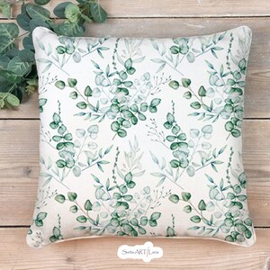 Watercolor Eucalyptus Digital Papers | Wild Floral Paper | Eucalyptus ...