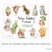 Peter Rabbit Friends Collage Sheet | Watercolor Animal | Beatrix Potter ...
