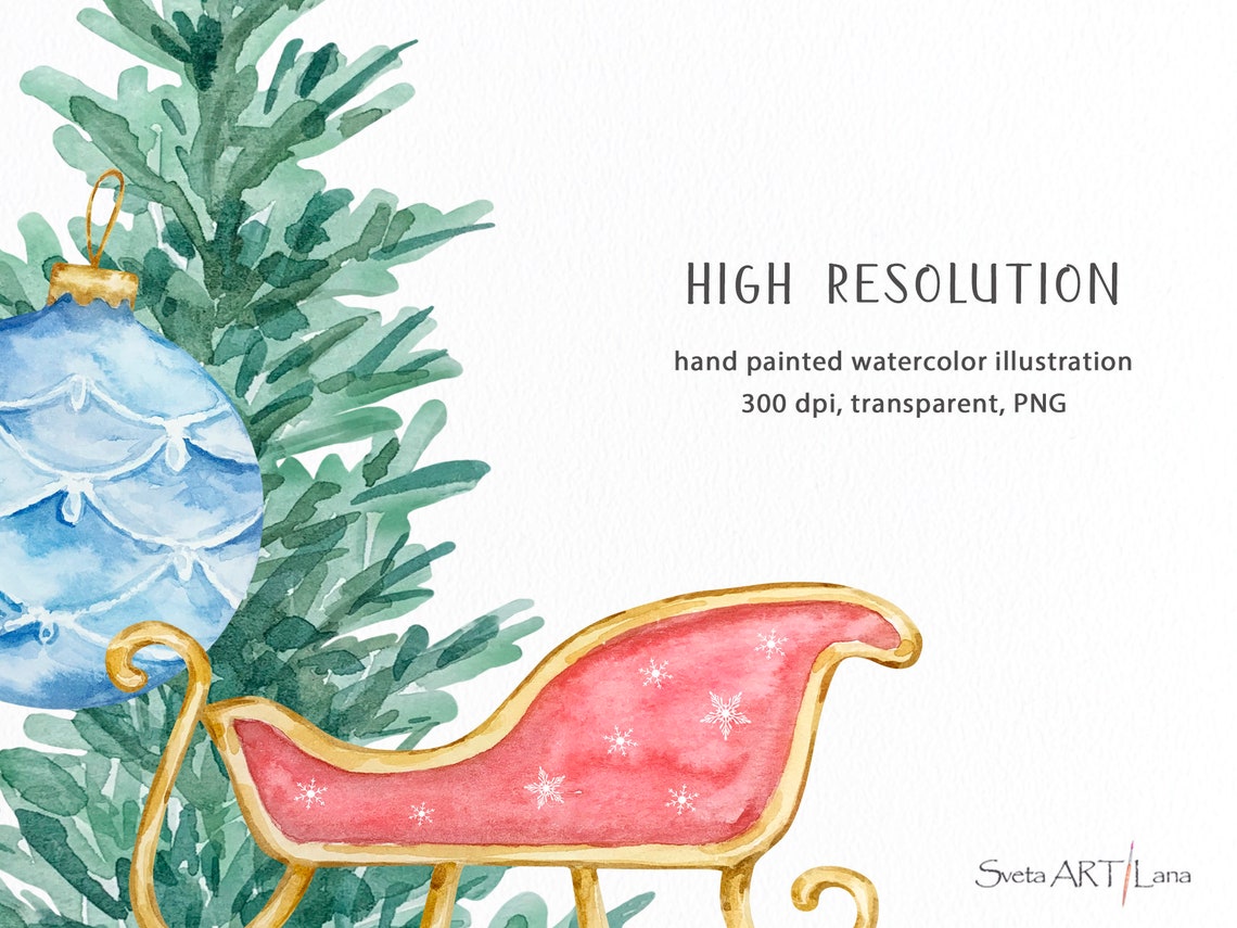 Nutcracker Christmas Clipart Watercolor Nutcracker Ballet - Etsy