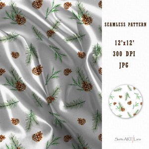 Watercolor Christmas Gingerbread Digital Paper | Winter Sweets Seamless ...