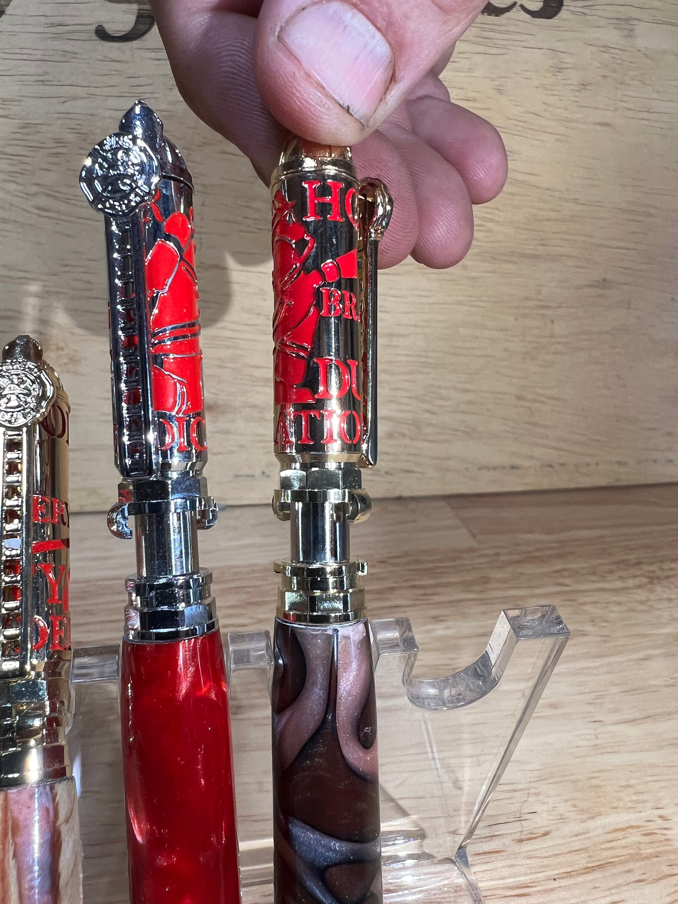Firefighter “push and Lock” Pen - Etsy