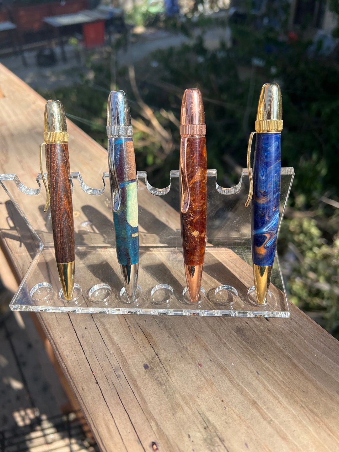 Hand Turned Atlas Style Pen - Etsy