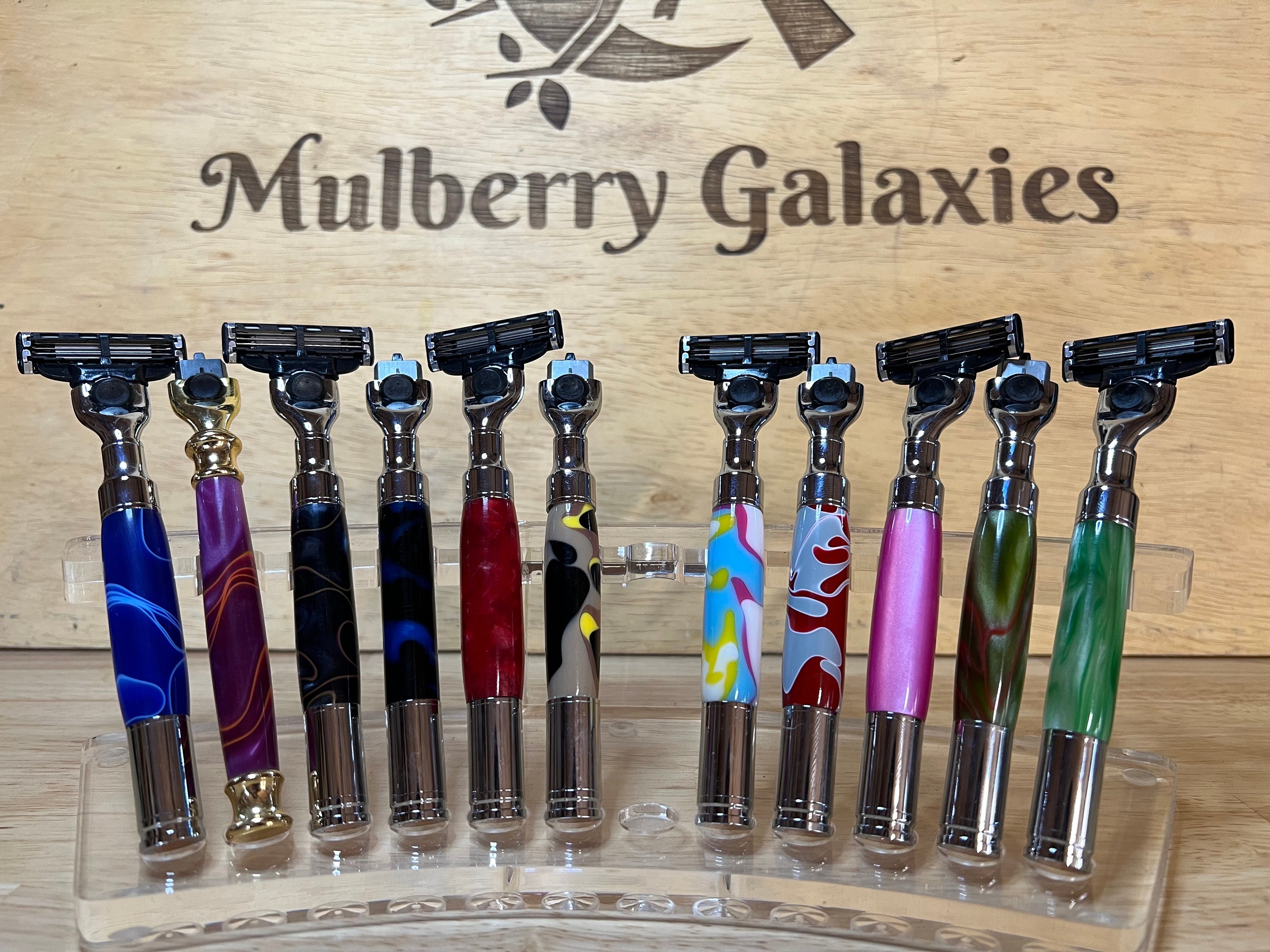 Hand Turned Mach-3 Razor Handle - Etsy