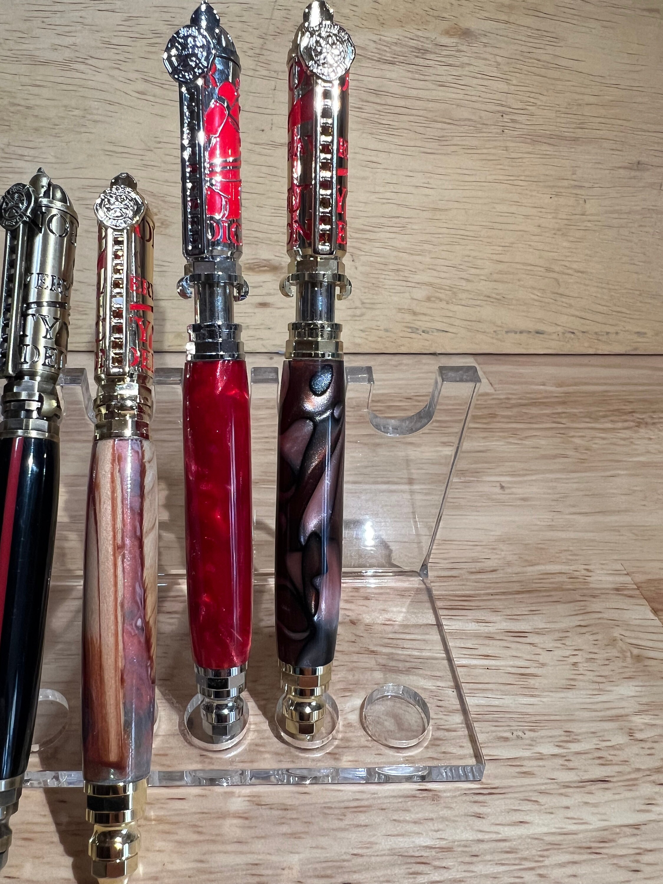 Firefighter “push and Lock” Pen - Etsy