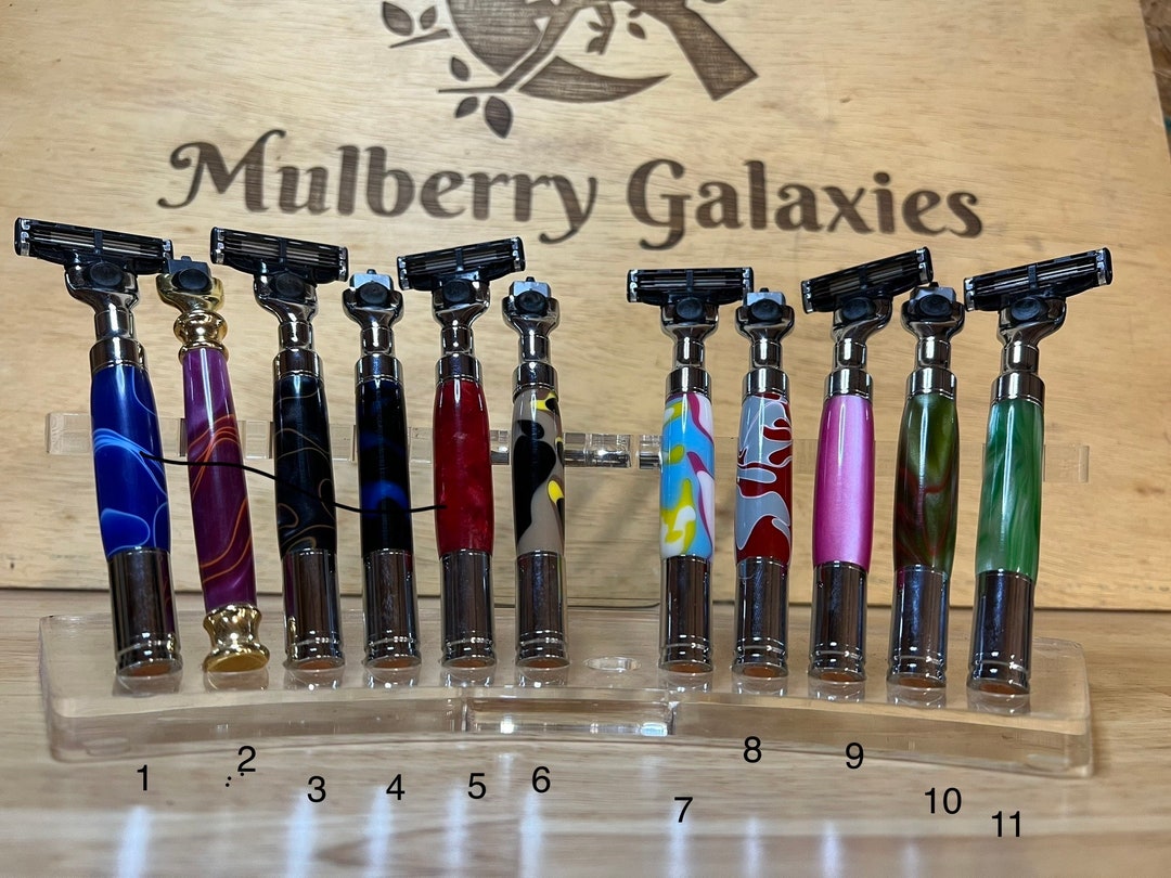 Hand Turned Mach-3 Razor Handle - Etsy