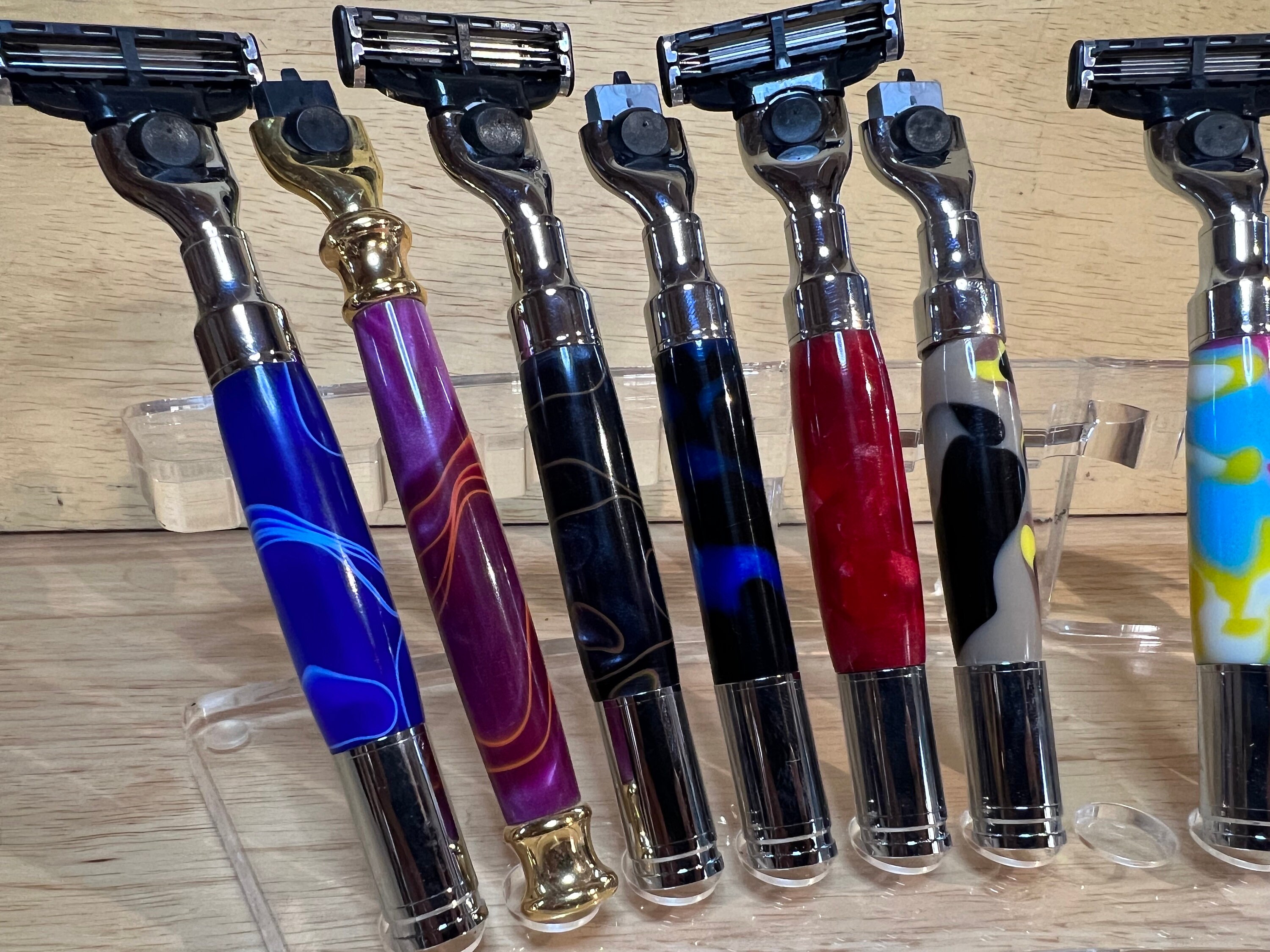 Hand Turned Mach-3 Razor Handle - Etsy