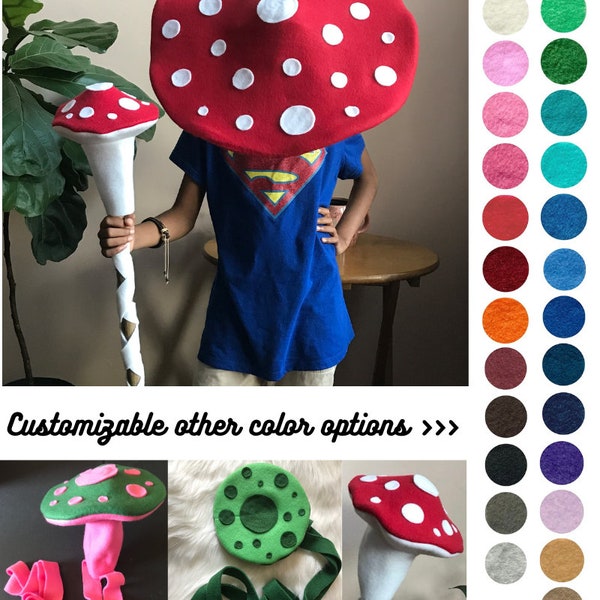 Mushroom Staff Costume - Etsy