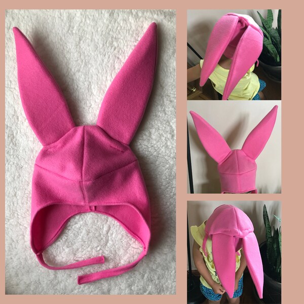 Bunny Fleece Hat - Etsy
