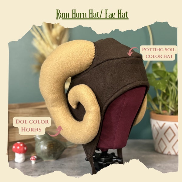 Ram Hat - Etsy