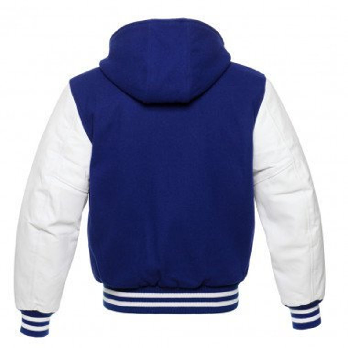 Personalized Letterman Jacket Royal Blue Wool Body and Leather Arms ...