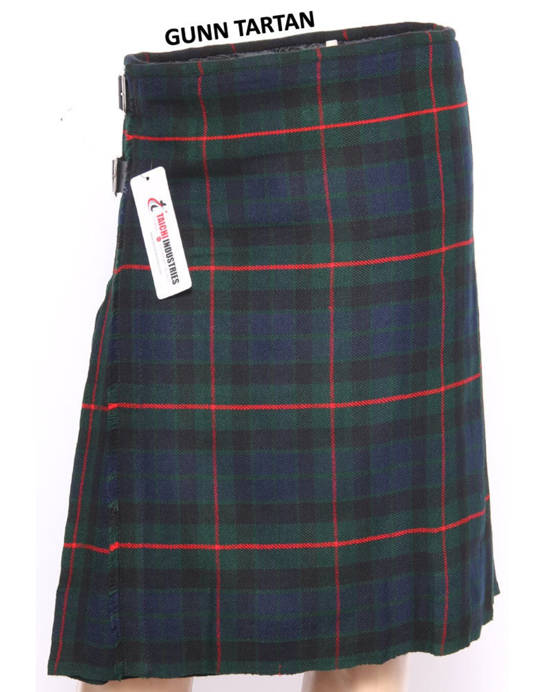 5 Yard Gunn Tartan Kilt 13oz Scottish Wedding Tartan Kilt Scottish ...