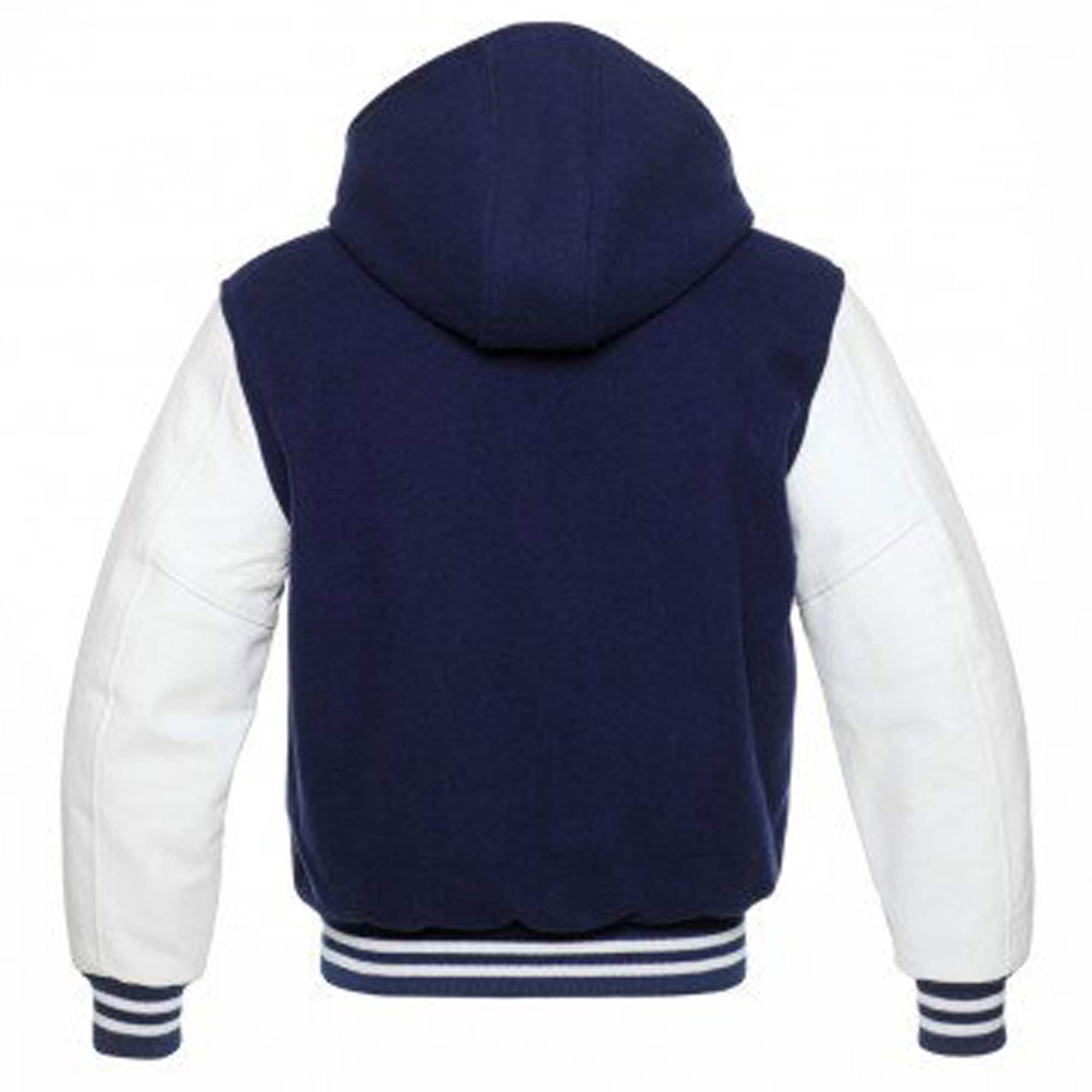 Personalized Men's Letterman Jacket Wool Body and Leather Arms ...