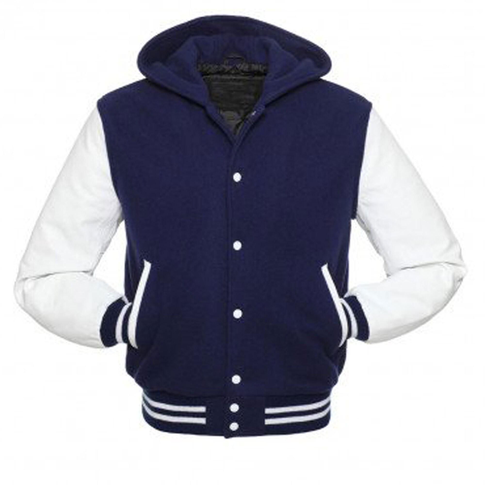 Personalized Men's Letterman Jacket Wool Body and Leather Arms ...