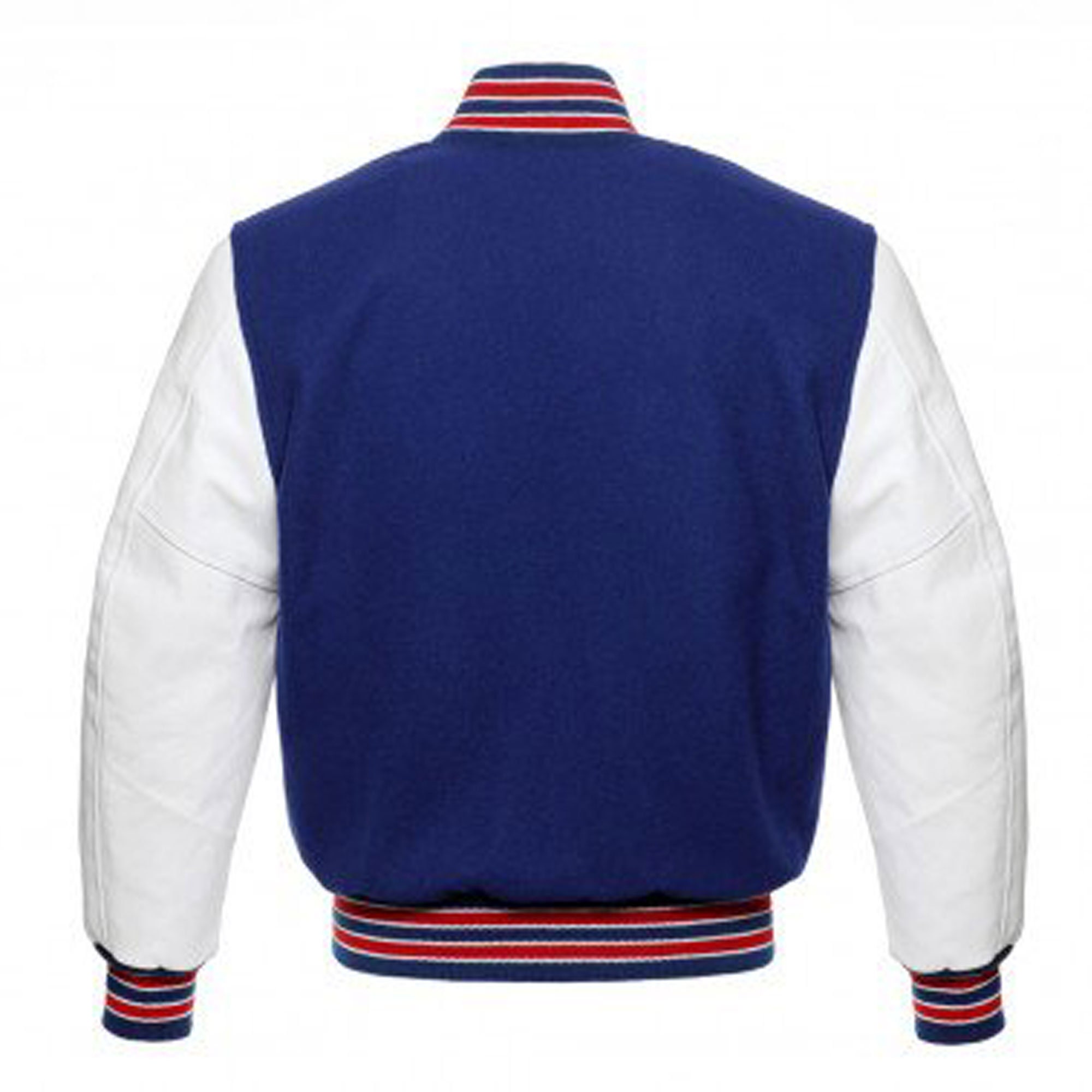 Personalized Letterman Jacket Men's Dodger Bomber Jacket Blue Wool Body ...