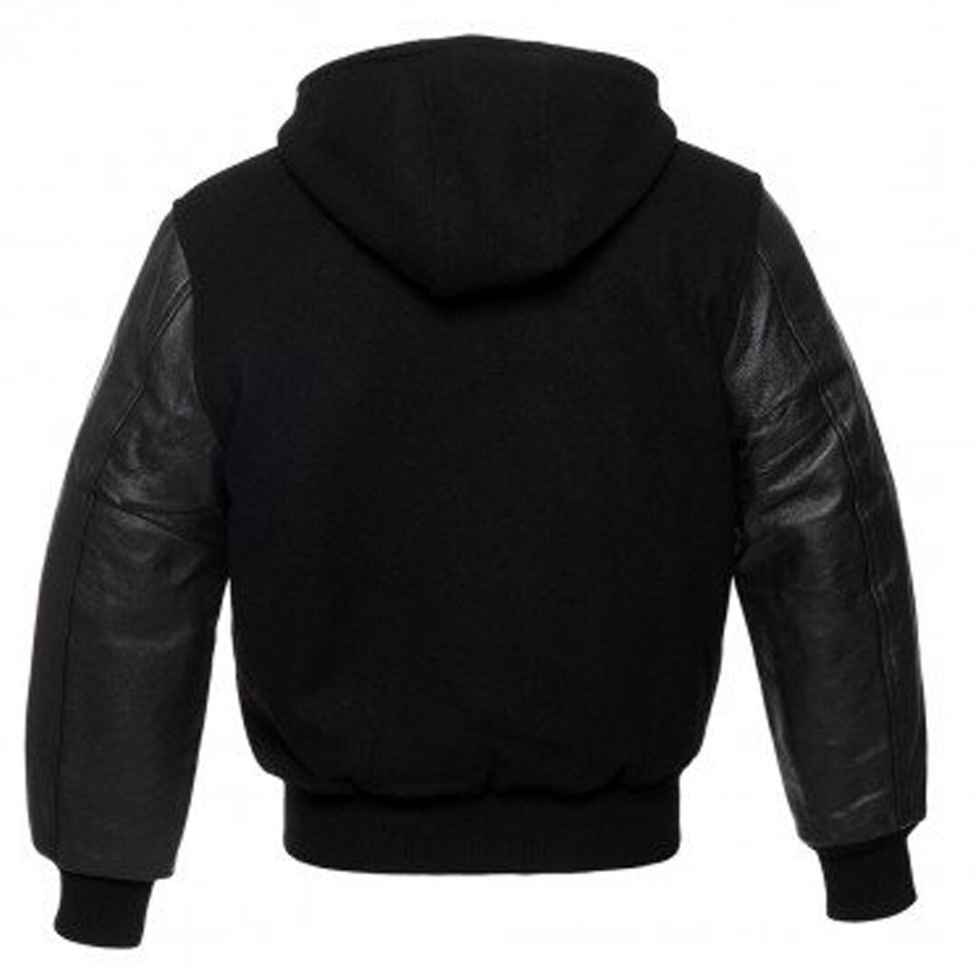 Men's Letterman Jacket Wool Body and Leather Arms - First Row Varsity ...