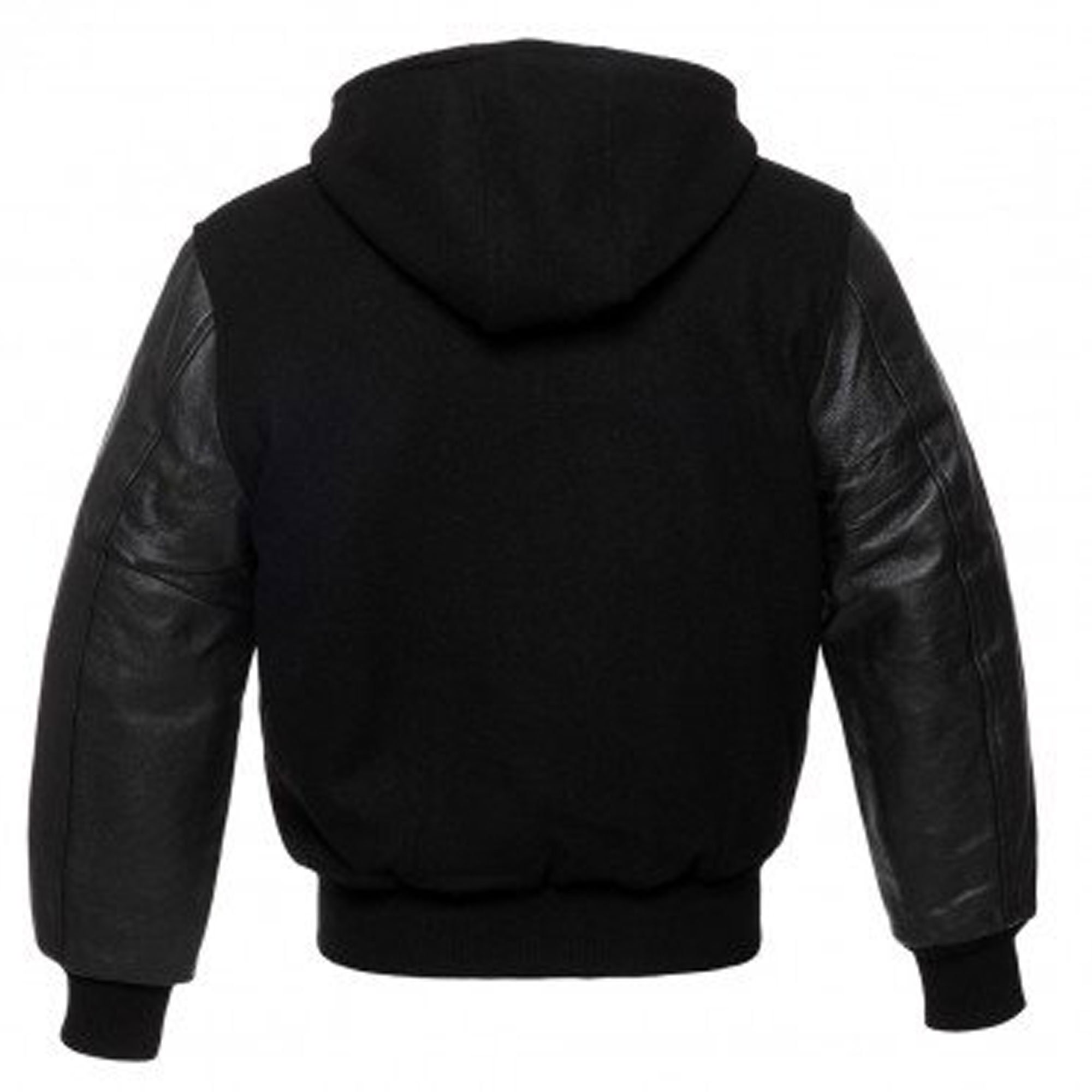 Men's Letterman Jacket Wool Body and Leather Arms - First Row Varsity ...