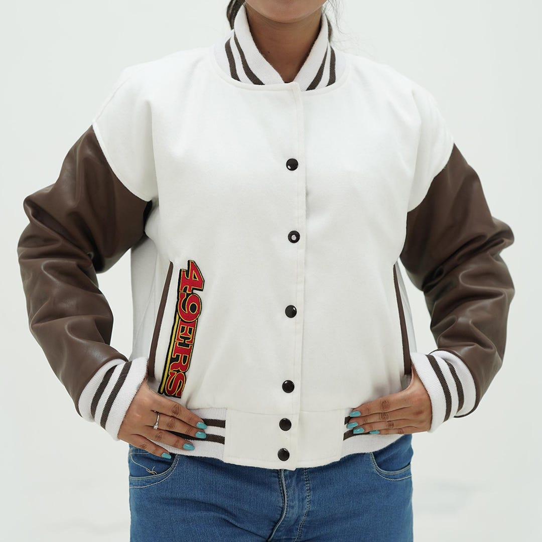 Women Custom NBA, NFL, MLB and College, University Letterman Jackets ...