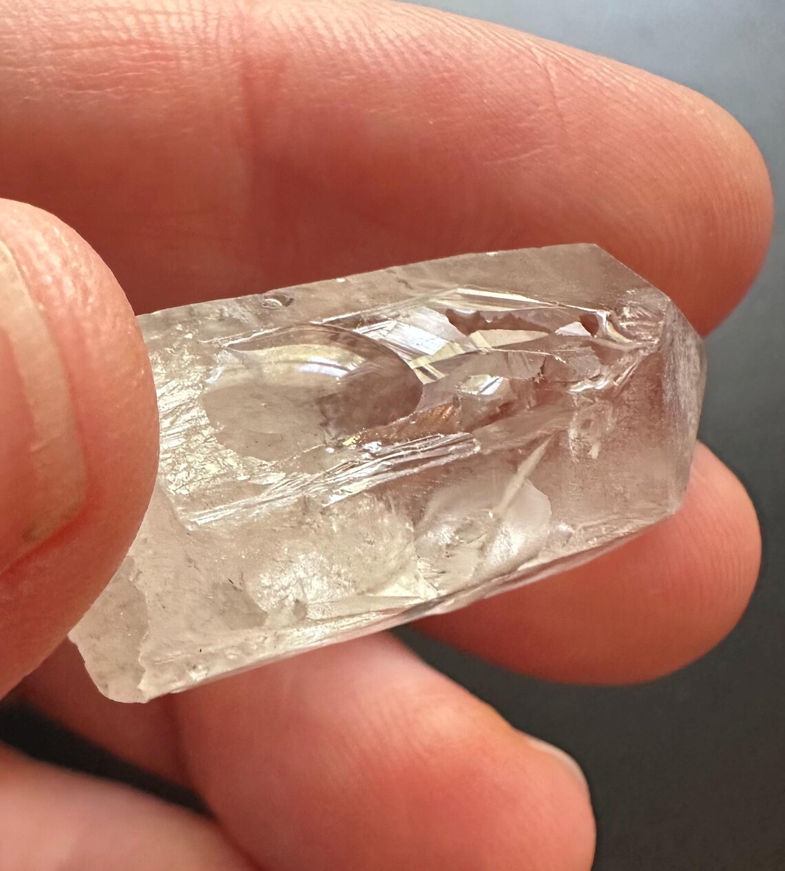 Clear Quartz Crystal Point With Gateway and Companion - Etsy