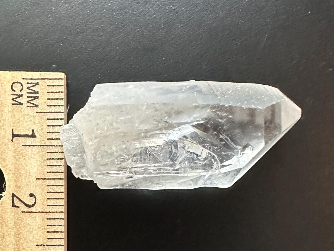 Clear Quartz Crystal Point With Gateway and Companion - Etsy