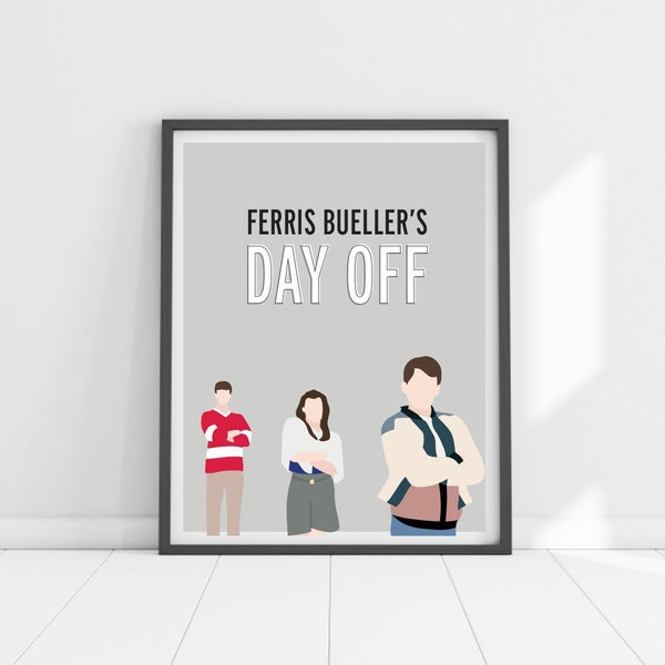 Ferris Bueller Museum Scene Poster - Etsy