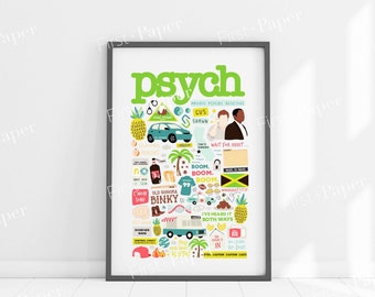 Psych Show Poster - Etsy