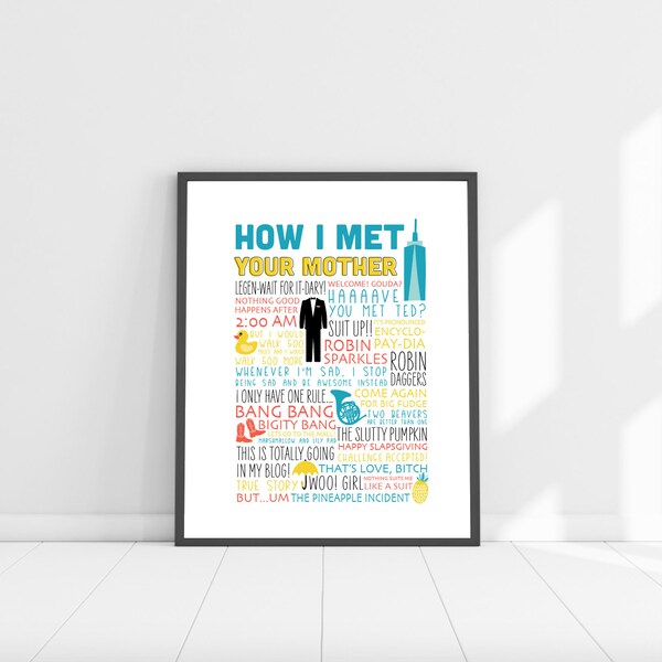 How I Met Your Mother - Etsy