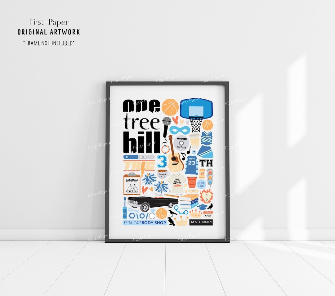 One Tree Hill TV Show Poster One Tree Hill Collage OTH - Etsy