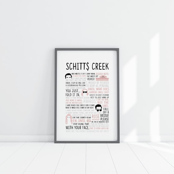 TV Show Quotes Wall Poster Wall Art Dorm Bedroom Home - Etsy