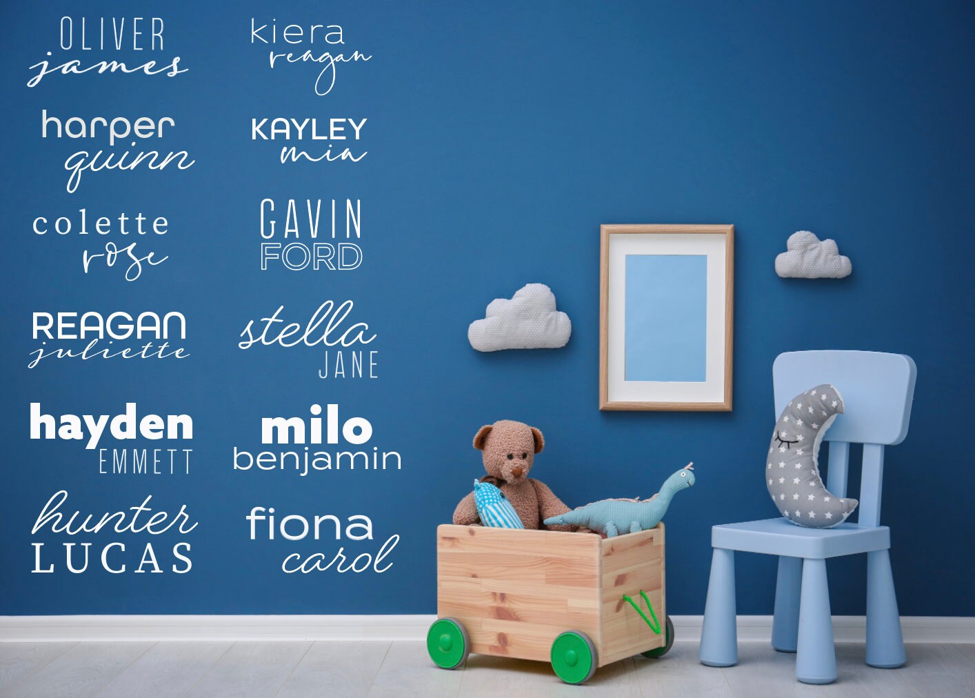 Personalized Wall Decal Vinyl Decal Custom Name Decal | Etsy