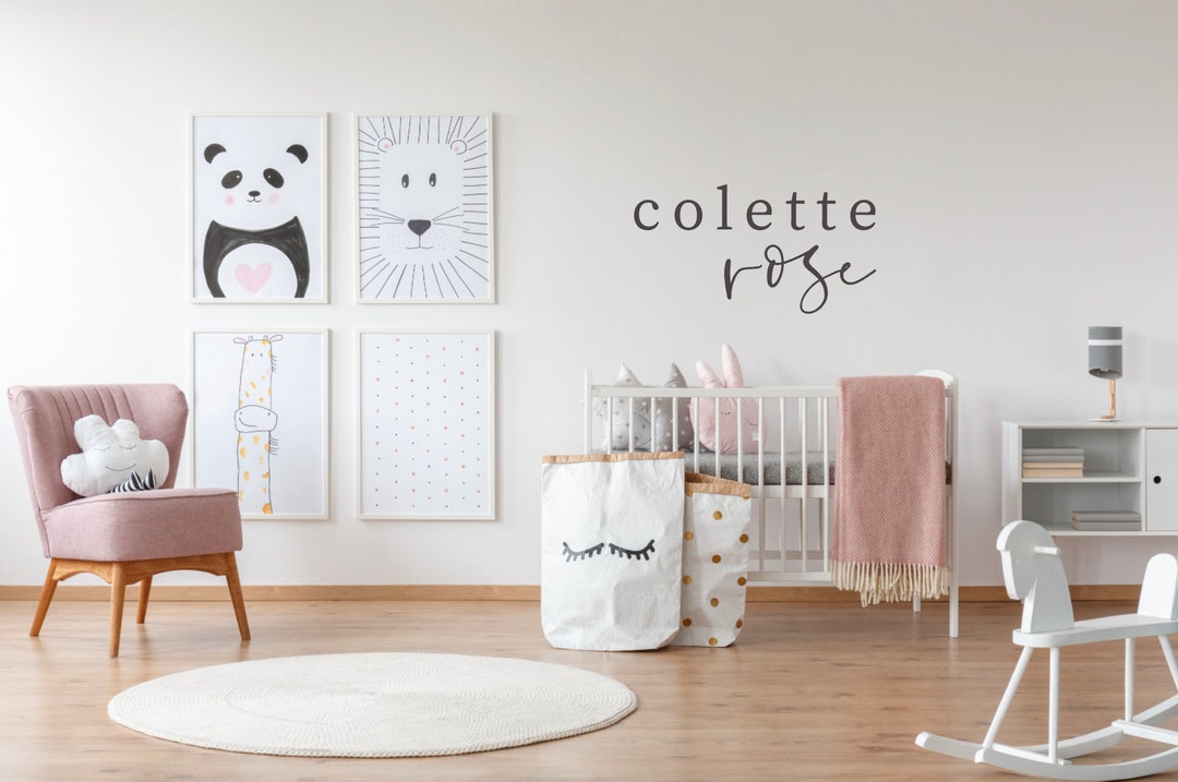 Personalized Wall Decal Vinyl Decal Custom Name Decal - Etsy