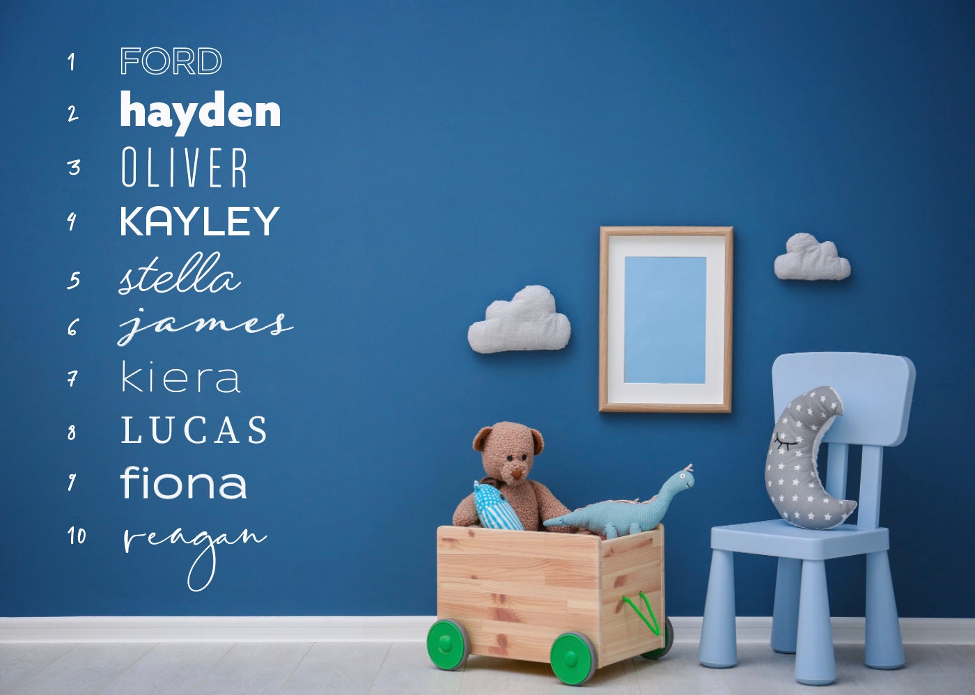 Personalized Wall Decal Vinyl Decal Custom Name Decal | Etsy