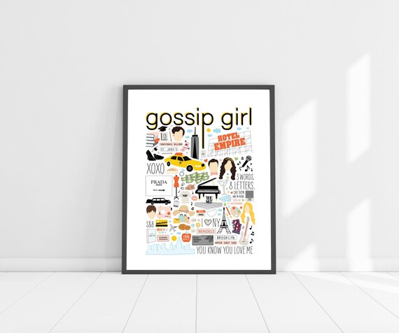 Gossip Girl Wall Poster