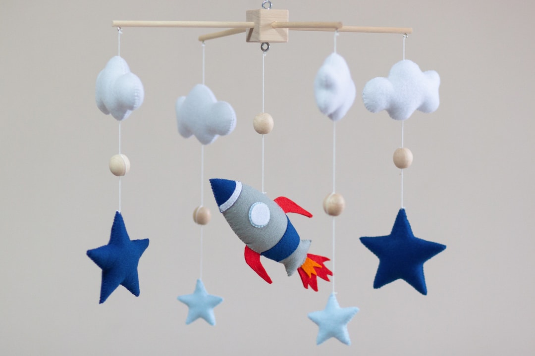 Space Baby Mobile, Baby Crib Mobile, Space Nursery, Nursery Mobile ...