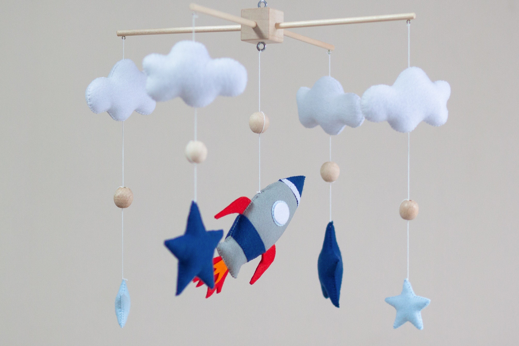 Space Baby Mobile Baby Crib Mobile Space Nursery Nursery - Etsy UK
