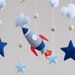 Space Baby Mobile, Baby Crib Mobile, Space Nursery, Nursery Mobile ...